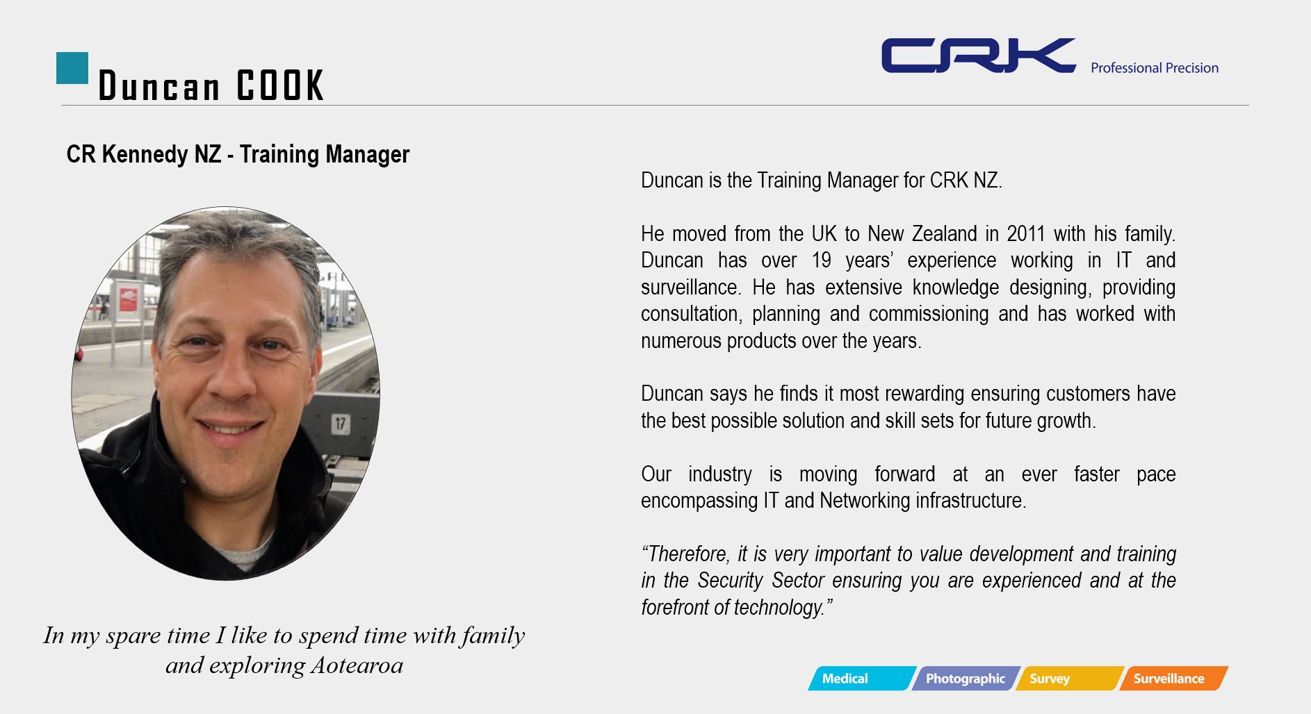 Meet The Trainer | C.R Kennedy NZ